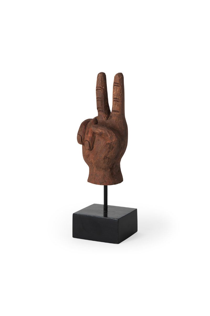 Carved Peace Sign– Shop Pineridge Hollow